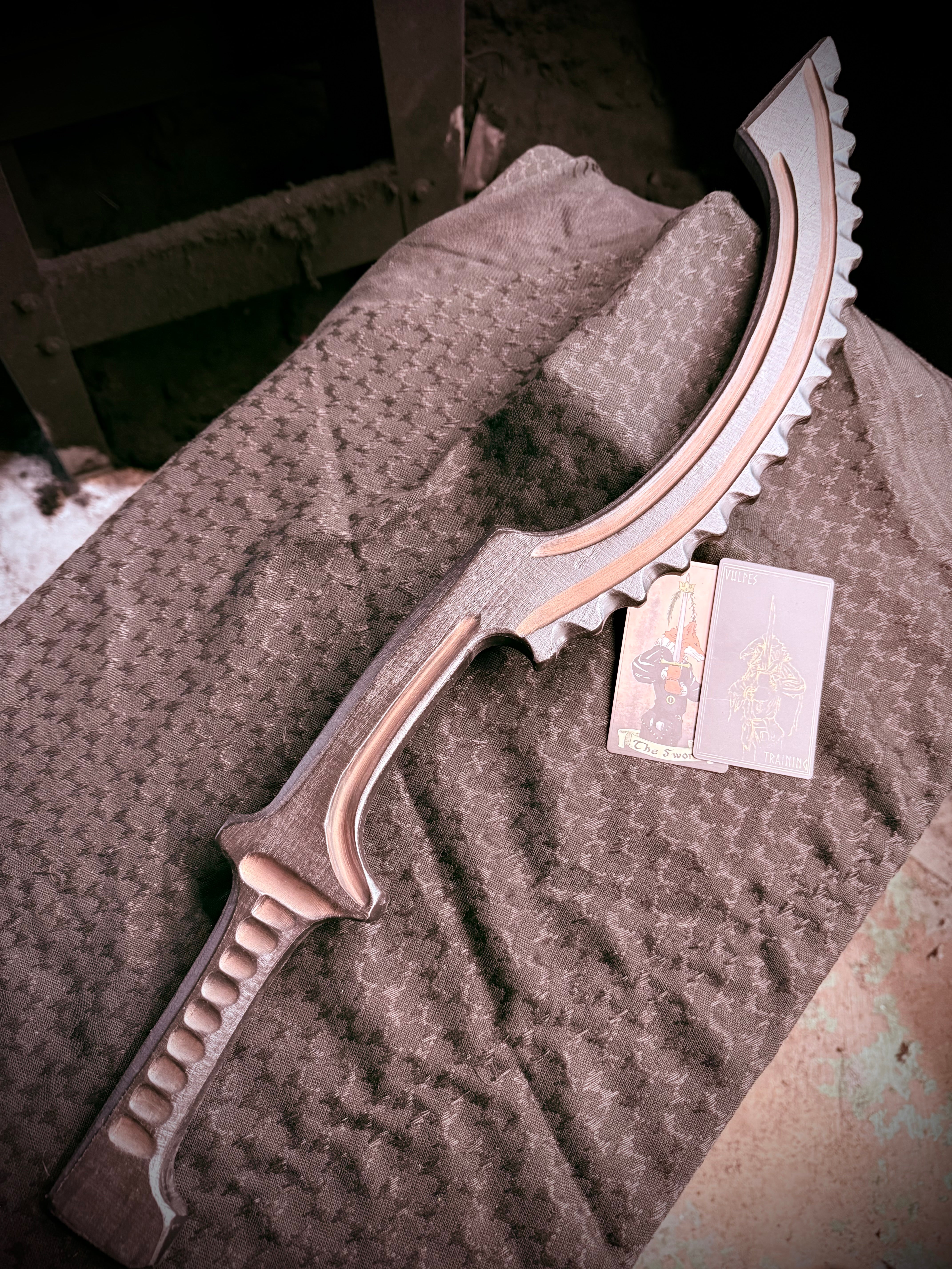 Mech Blade Khopesh Trainer (No Handle Wrap) – Vulpes Training